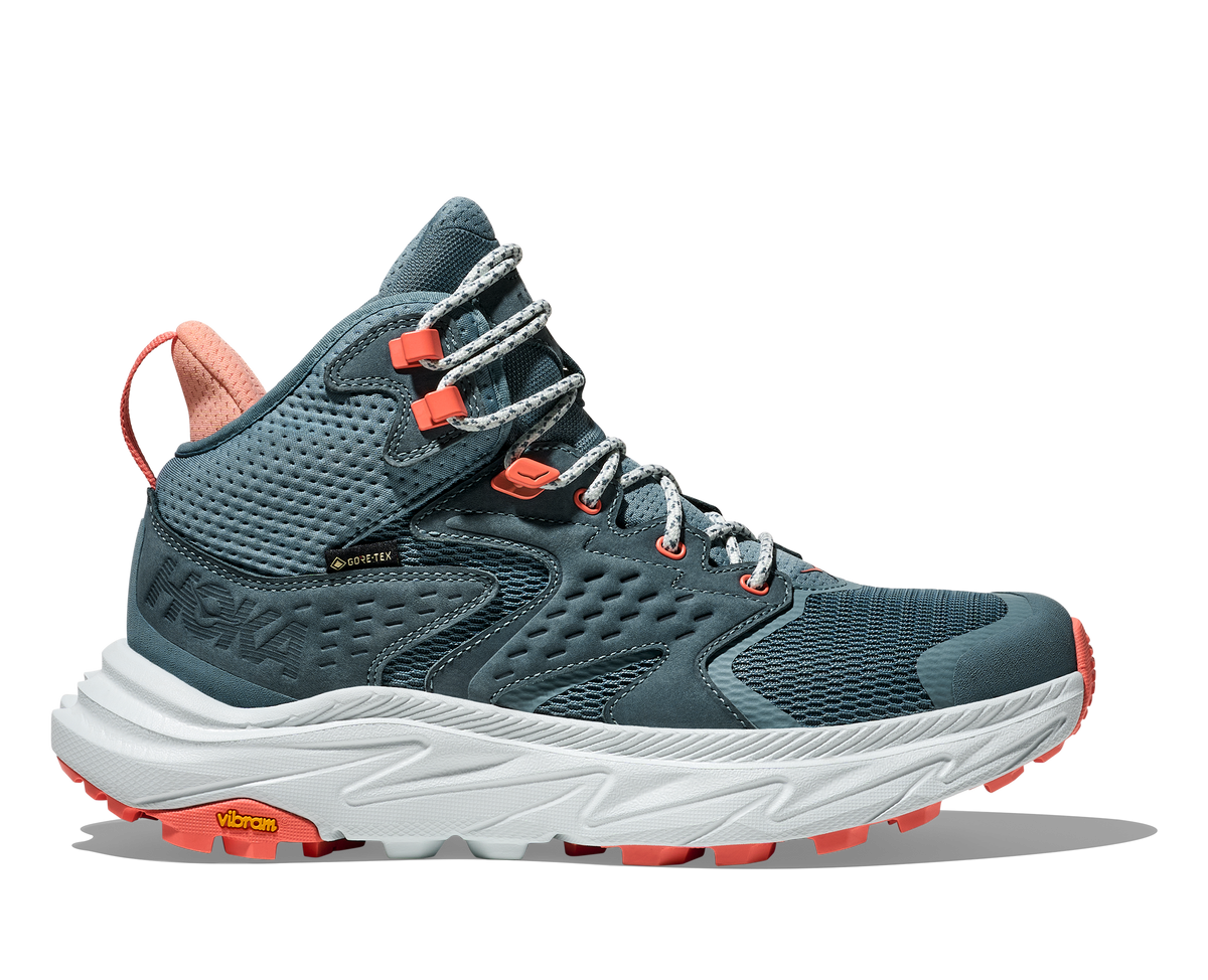 Hoka Women's Anacapa 2 Mid GTX Gore-Tex Waterproof Hiker Mountain Fog ...
